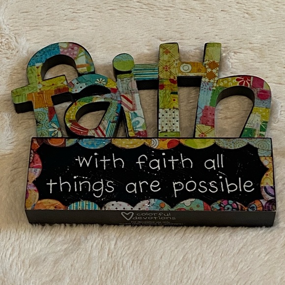 Colorful Devotions | Accents | Colorful Devotions Faith With Faith All ...